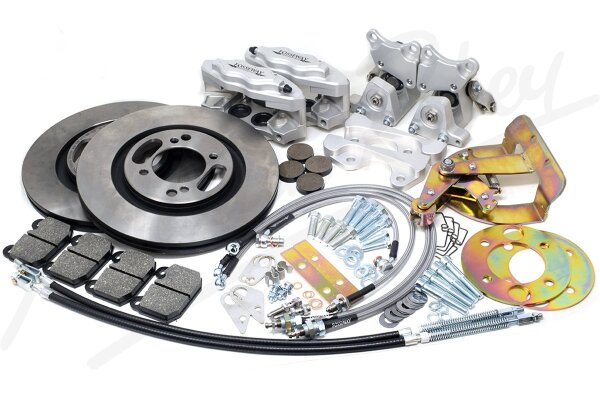 Aluminium 4 Pot Brake Kit for E-Type Series 1 (1961-1968) | HERITAGE